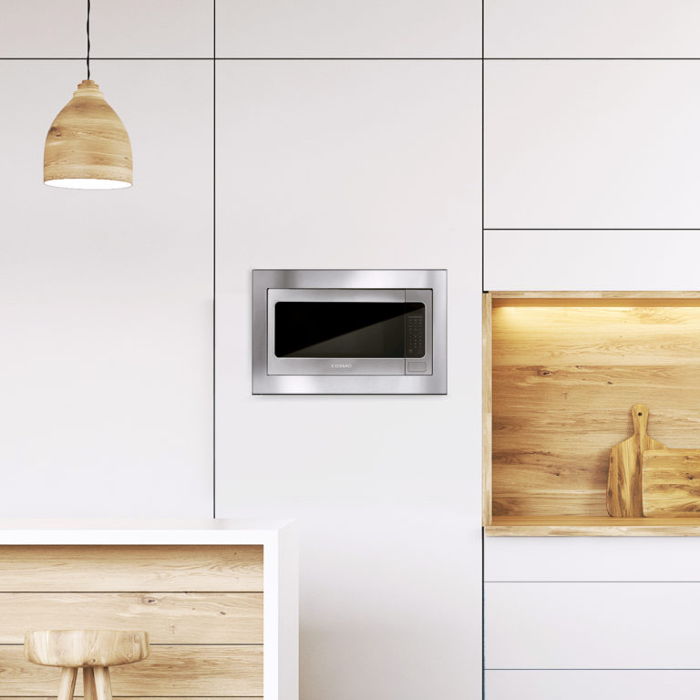 COS-BIM22SSB | 24″ Built-In Countertop Microwave | Cosmo Appliances