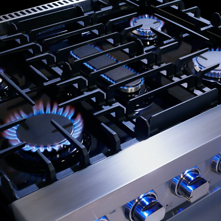 COS-EPGR304 | 30″ Professional Style Gas Range | Cosmo Appliances