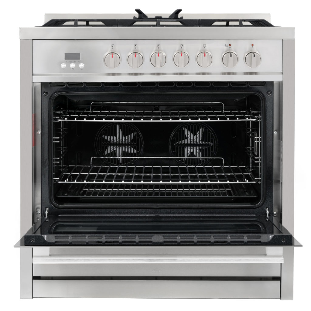 COS-F965 | 36″ Professional Style Dual Fuel Range | Cosmo Appliances