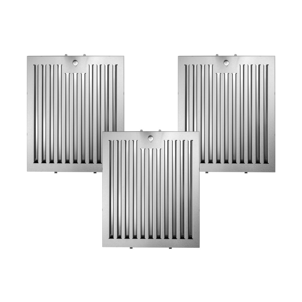 Stainless Steel Baffle Filter – 63190 Models – RS Version (3-Pack ...