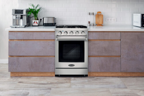 COS-EPGR244 | 24″ Professional Style Gas Range | Cosmo Appliances