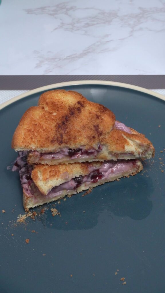 Blackberry Cream Grilled Cheese Recipe | Cosmo Appliances
