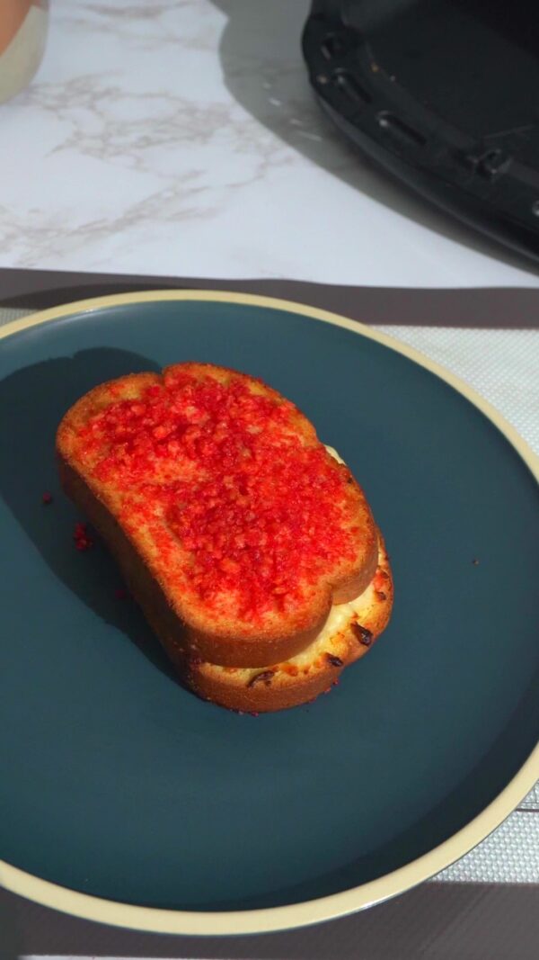 Flaming Hot Cheeto Grilled Cheese Recipe | Cosmo Appliances