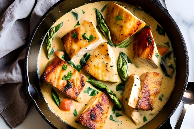 Creamy Tuscan Chicken Skillet Recipe | Cosmo Appliances