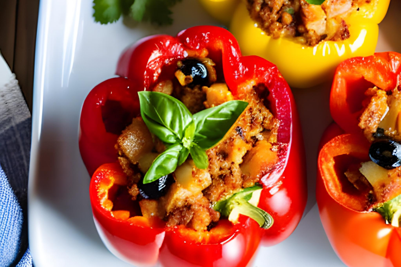 How to Make Traditional Greek Stuffed Peppers | Cosmo Appliances