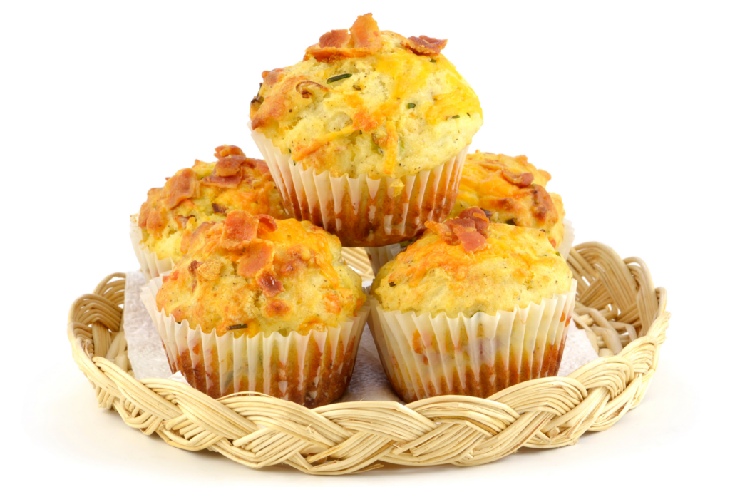 Savory Bacon and Cheddar Muffins Recipe | Cosmo Appliances