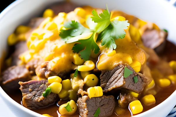 Slow Cooker Beef and Corn Casserole | Cosmo Appliances