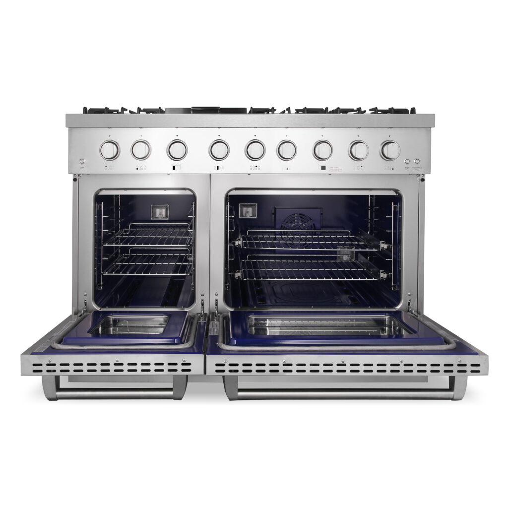COS-DFRL486GK | 48″ Dual Fuel Range With Double Oven | Cosmo Appliances
