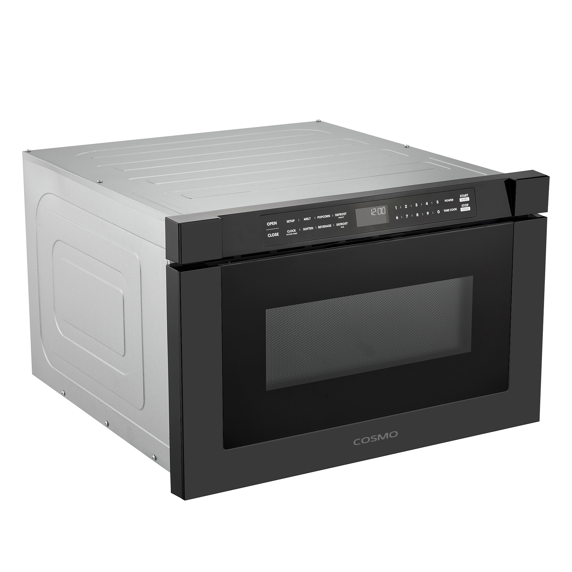 COS-12MWDBK-NH | 24″ Built-In Microwave Drawer in Matte Black | Cosmo ...