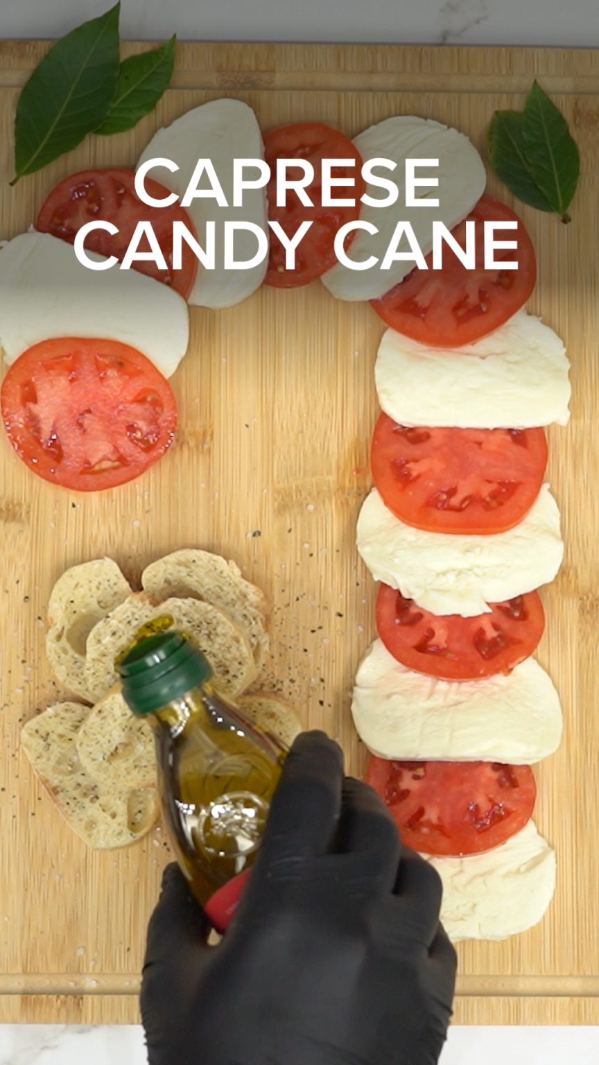 Caprese Candy Cane: A Festive Holiday Appetizer | Cosmo Appliances